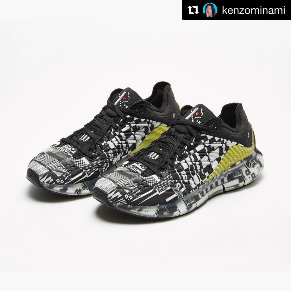 KENZO MINAMI × Reebok Zig Kinetica | 海外のイラストレーターへのご依頼は Cross World ...